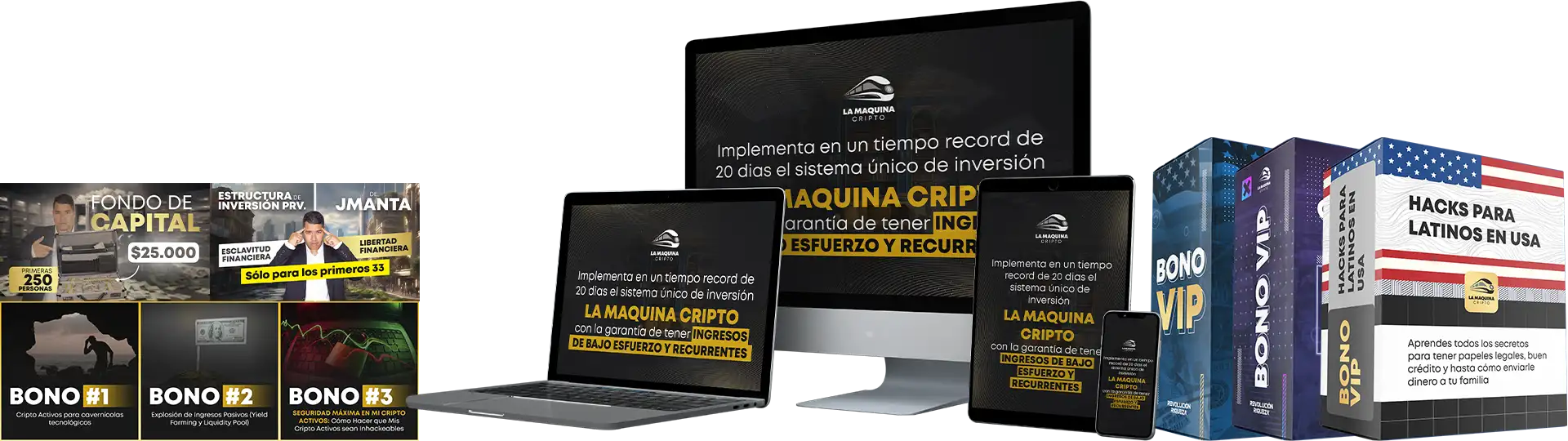 Oferta La Maquina Cripto – El Tridente